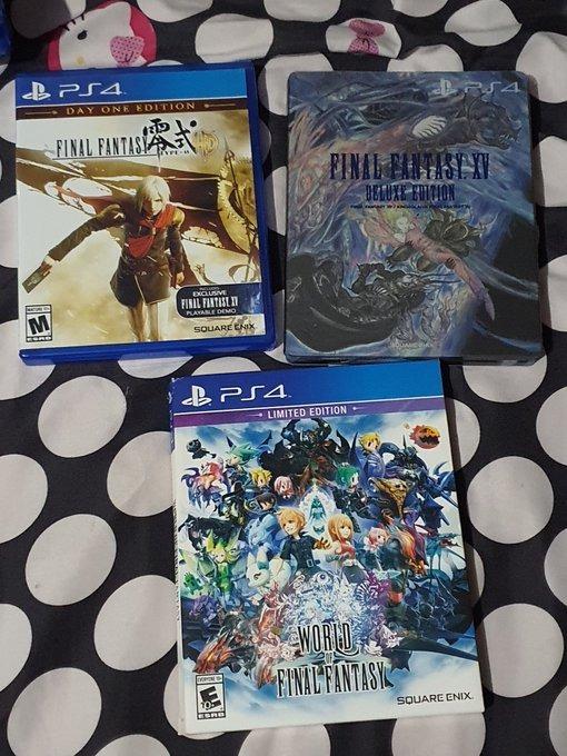 Final Fantasy Bundle, Video Gaming, Video Games, PlayStation on Carousell