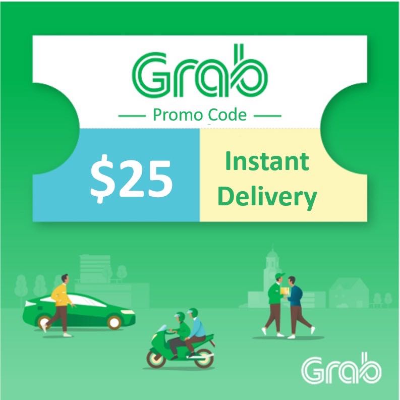 Grab voucher 25sgd value, Everything Else on Carousell