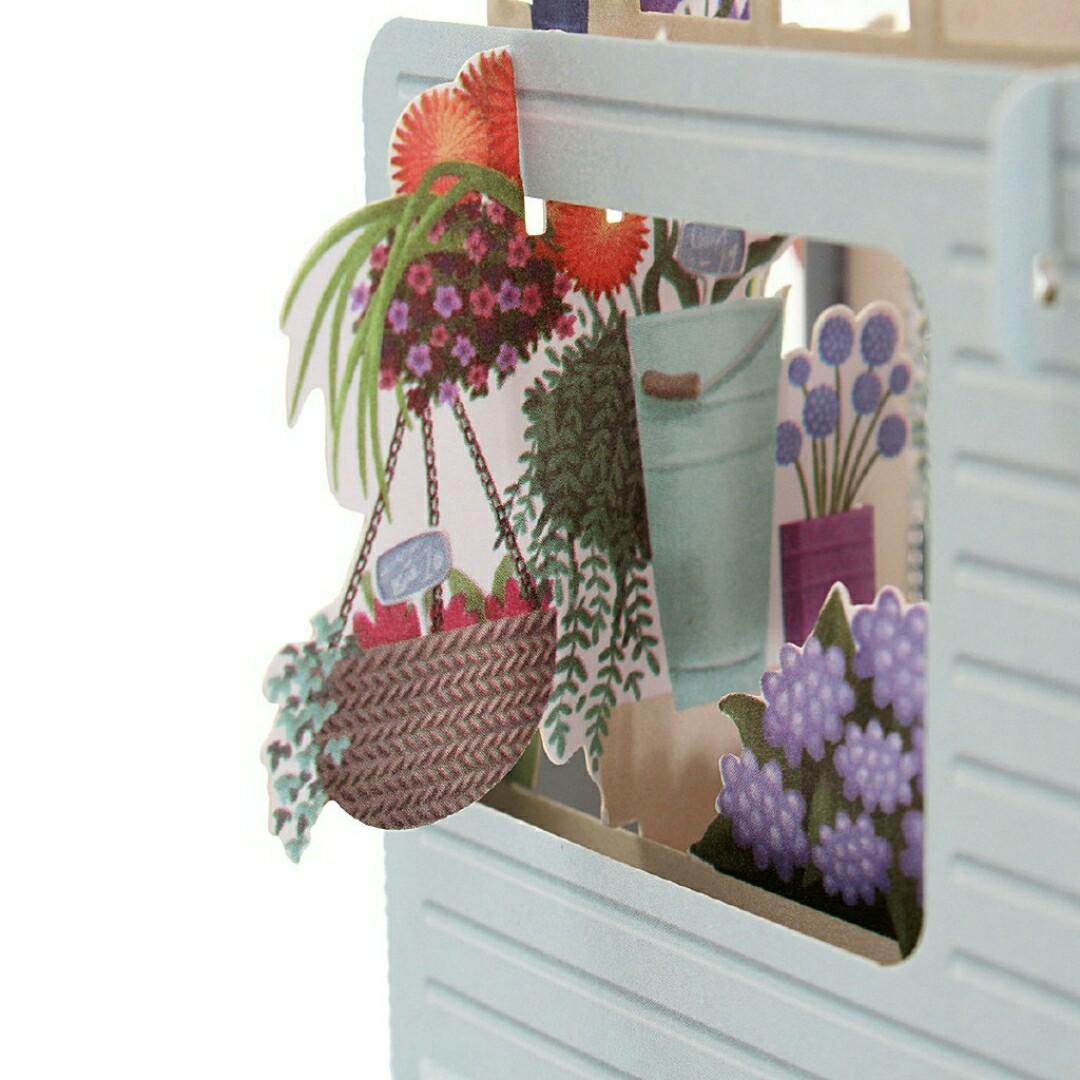 Handmade Pop up Flower Car Greeding Happy Birthday Cards, Design ...