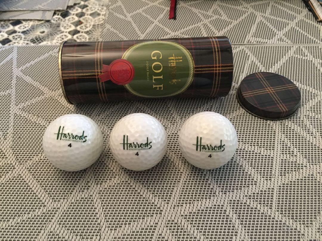 HARRODs GOLF BALL IN THE TIN , Everything Else, Others on Carousell