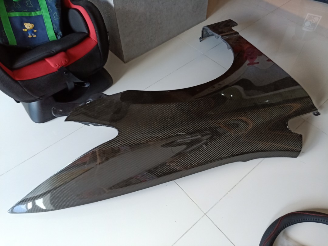 HONDA FD2R DRIVER SIDE CF FENDER, Car Accessories, Accessories on Carousell