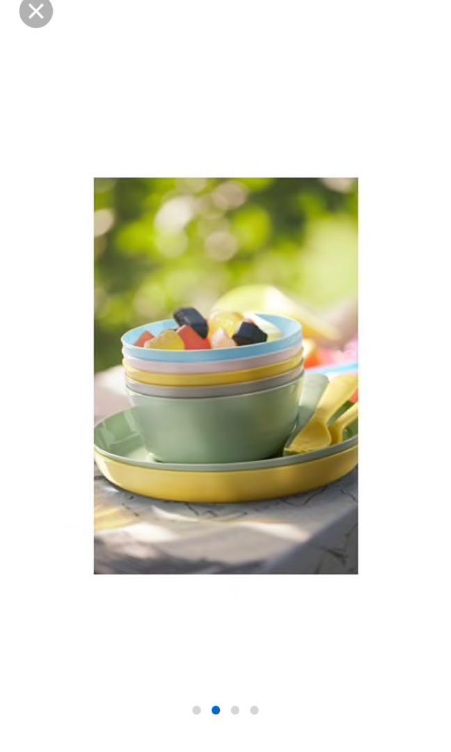 Ikea Kalas Plate Bowl Cup Set, Furniture & Home Living, Kitchenware ...