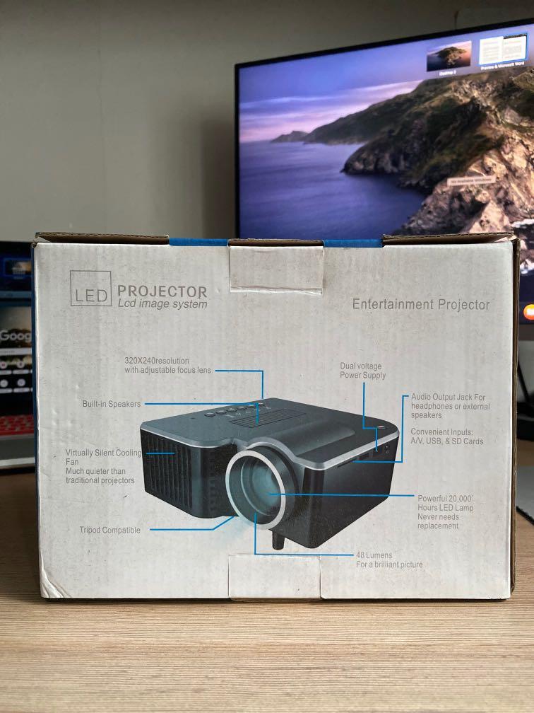 LED Projector LCD image system, TV & Home Appliances, TV ...