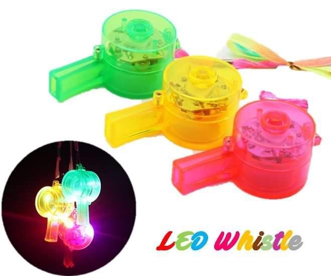 LED Whistle Kids Whistle with Light Party Disco Beach Halloween ...