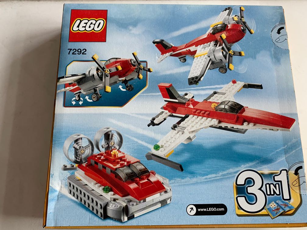 LEGO Creator 7292 Aeroplane, Hobbies & Toys, Toys & Games on Carousell