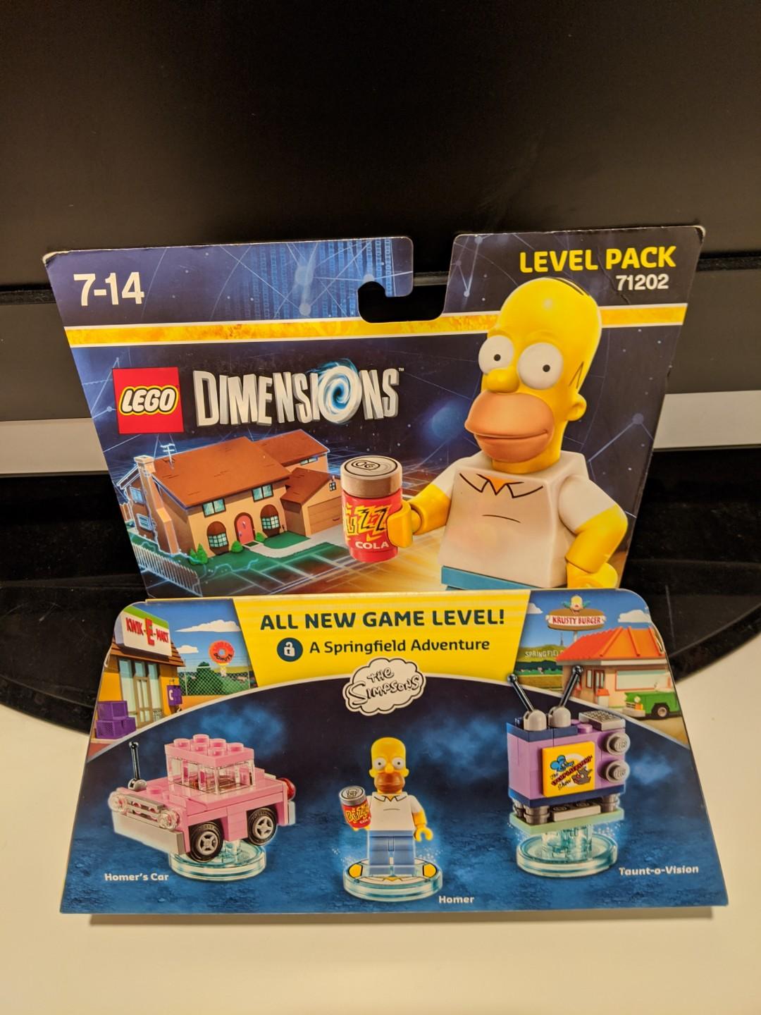 LEGO Dimensions - Homer Simpson, Video Gaming, Gaming Accessories ...
