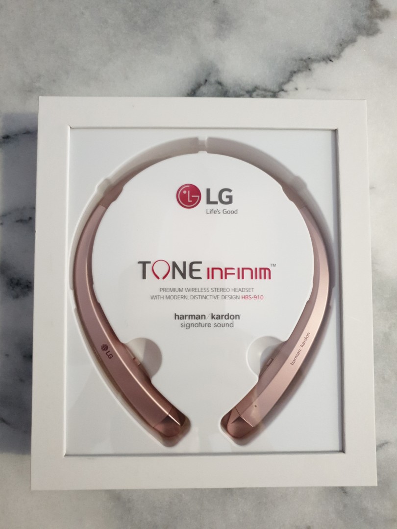 LG Tone Infinim Wireless Headset, Audio, Headphones & Headsets on Carousell