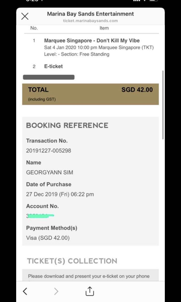 Marquee tickets, Everything Else on Carousell