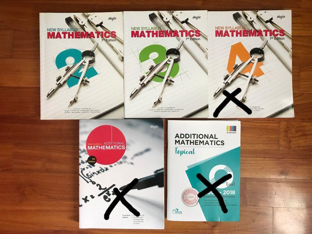 Math Textbooks, Hobbies & Toys, Books & Magazines, Textbooks on Carousell