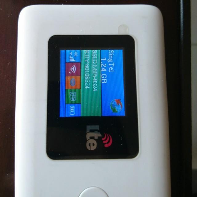 Mobile Wifi Router - 4g lte - Singtel StarHub M1 and others, Mobile ...