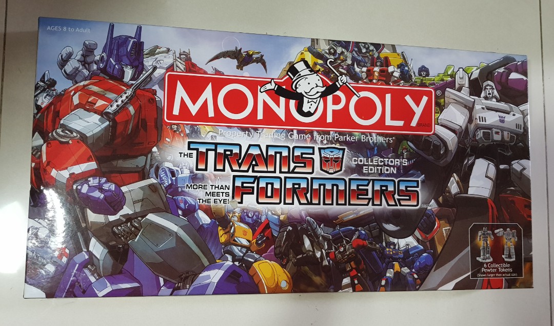 Monopoly Transformers, Hobbies & Toys, Toys & Games on Carousell
