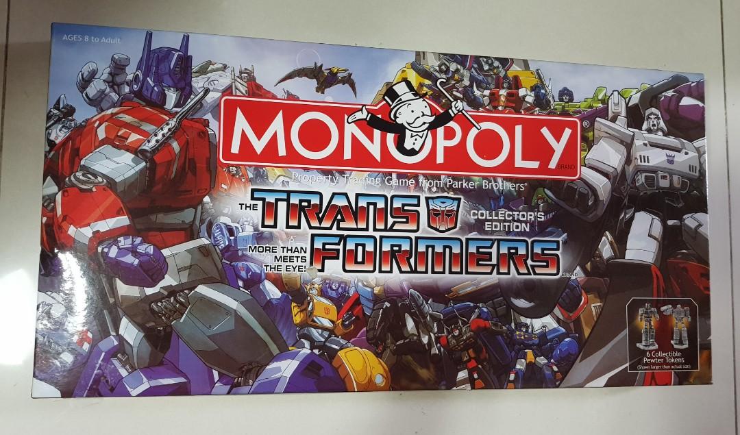 Monopoly Transformers, Hobbies & Toys, Toys & Games on Carousell