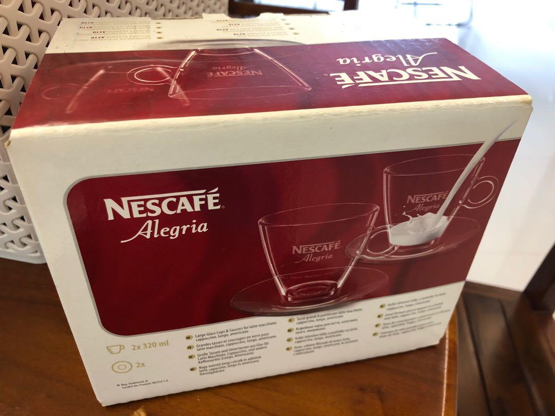 Nescafe glass cups, Furniture & Home Living, Kitchenware & Tableware ...