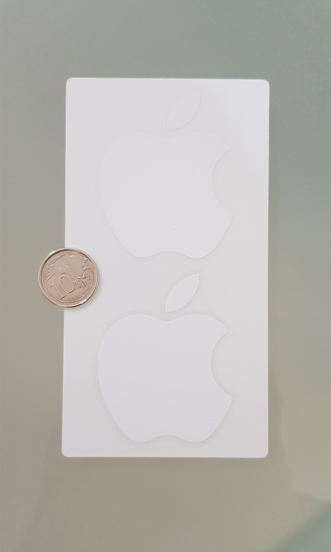 Original Apple Logo Sticker Set, Hobbies & Toys, Stationery & Craft ...