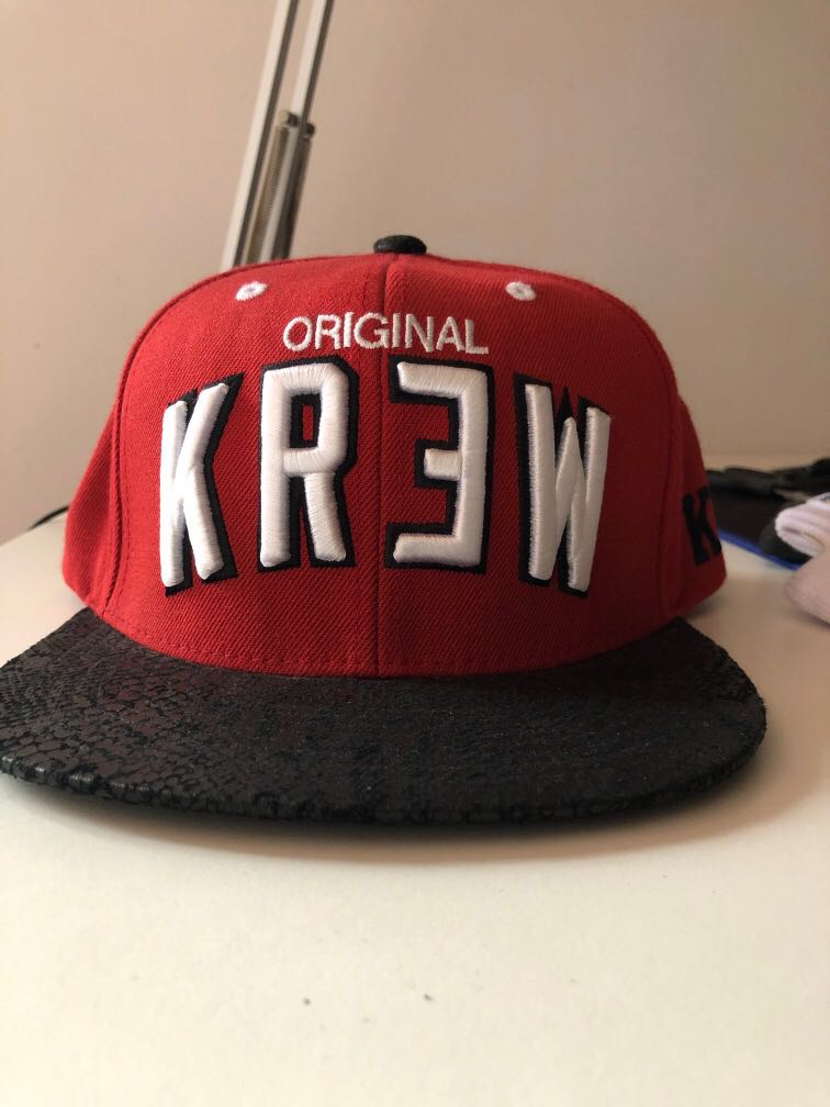 Original KREW Snapback Cap, Men's Fashion, Watches & Accessories, Caps ...