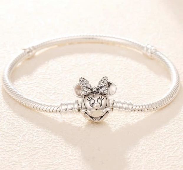 Pandora Mickey Mouse Clasp Bracelet, Women's Fashion, Jewelry ...