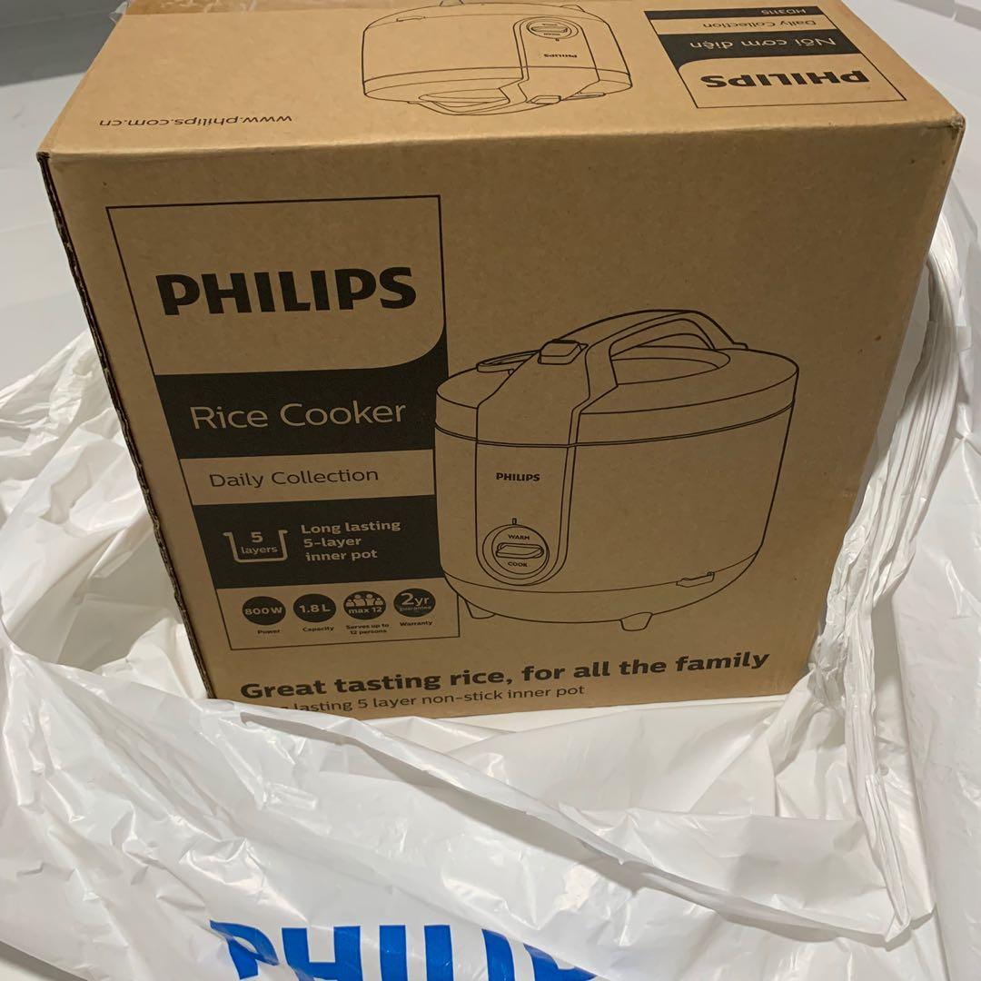 Philips rice cooker HD3115, TV & Home Appliances, Kitchen Appliances ...