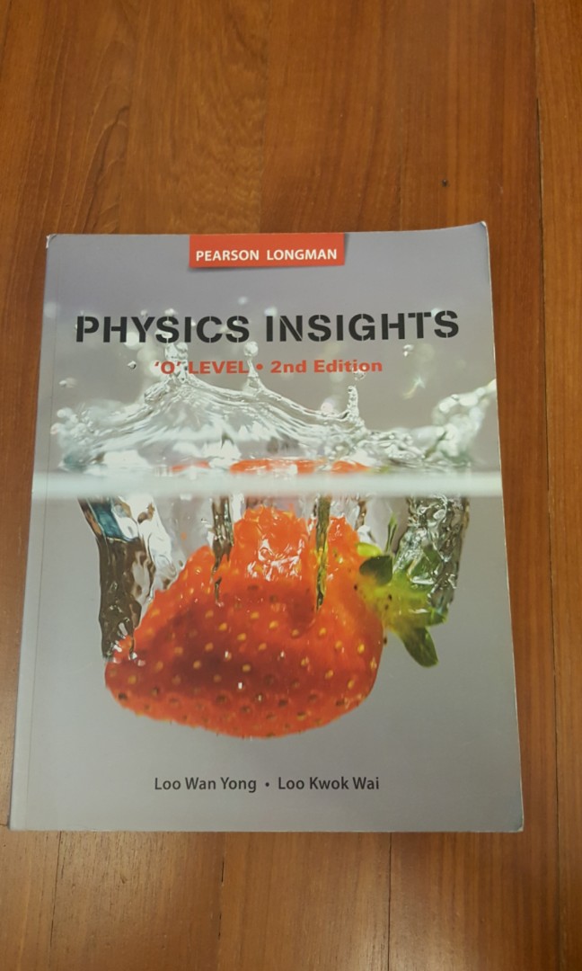 Physics Insights O Level 2nd Edition by Pearson Longman, Hobbies & Toys ...