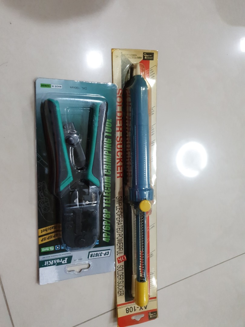 Polytechnic cabling and soldering tools, Furniture & Home Living, Home ...
