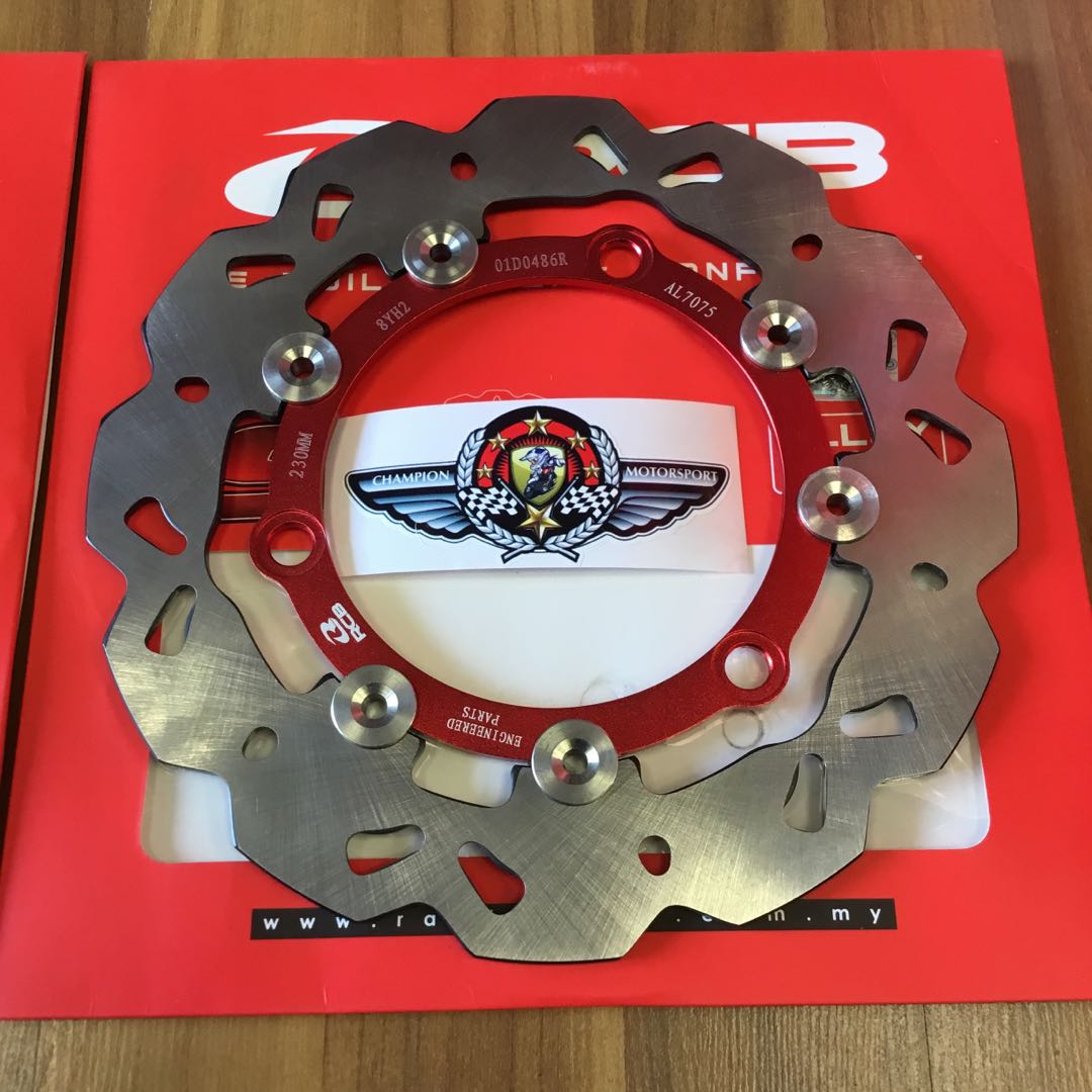Racing Boy Alloy Float Disc Brake for AEROX NVX155, Motorcycles ...