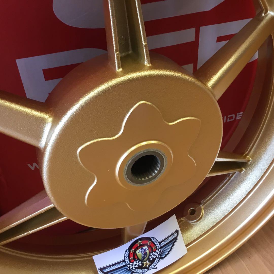 SOLD OUT Racing Boy Gold SP811 Rim for AEROX NVX155, Motorcycles ...
