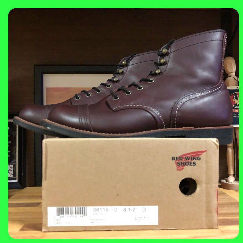 Red Wing 8119, Men's Fashion, Footwear, Boots on Carousell