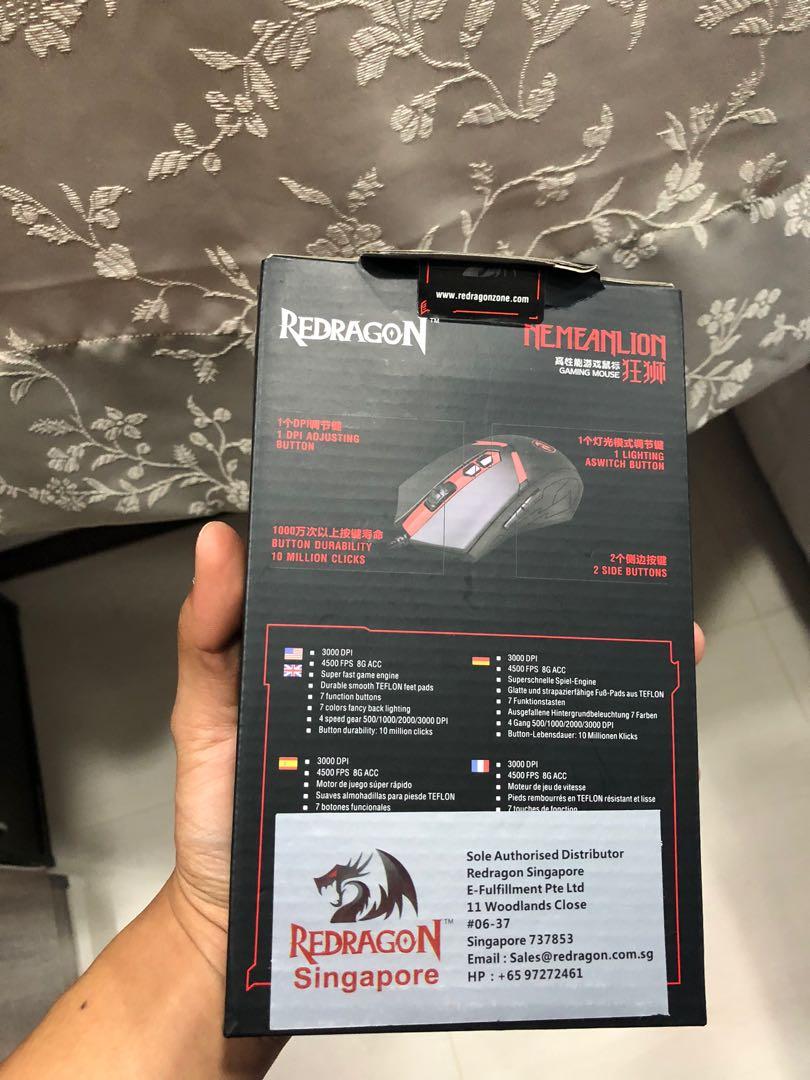 RedDragon Mouse, Computers & Tech, Parts & Accessories, Mouse ...