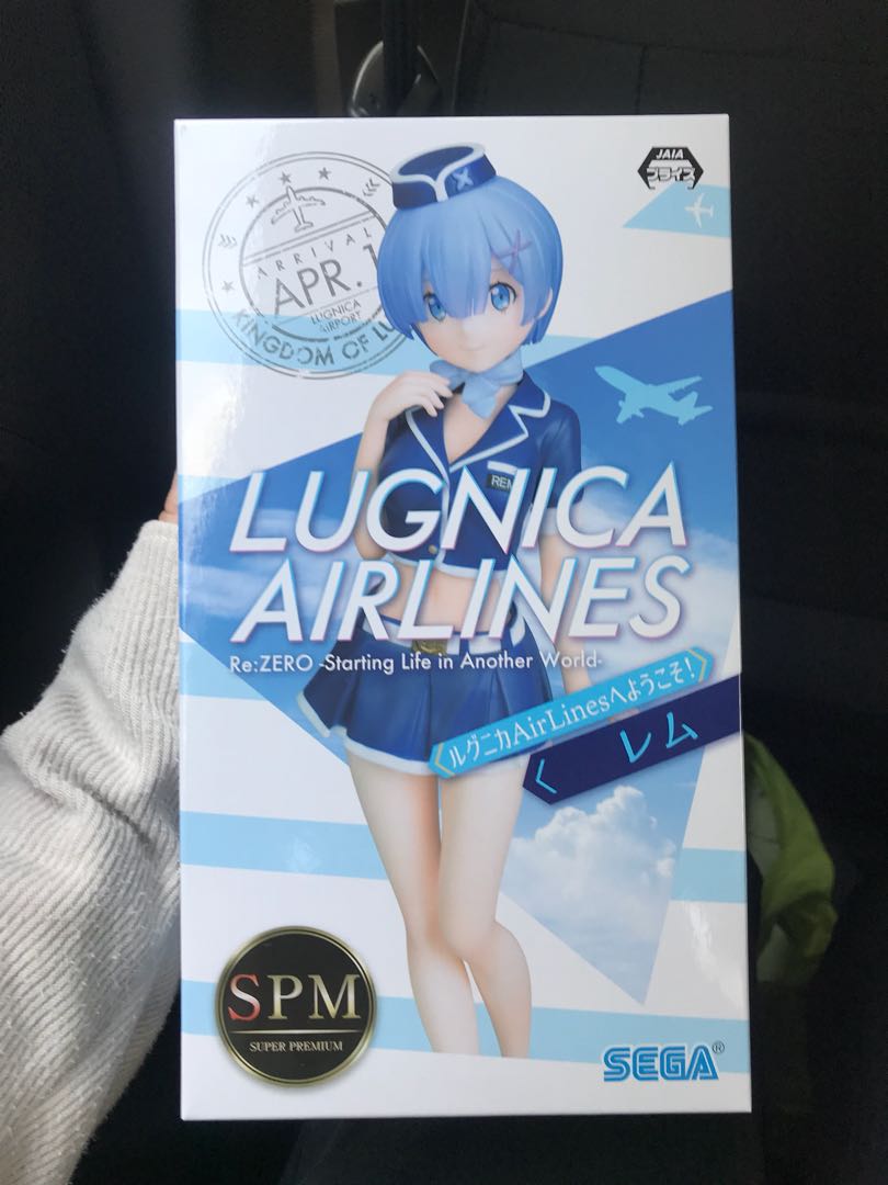 雷姆REM Lugnica AirLines 空姐/空中服務員 模型Figure Welcome to Super Premium ...