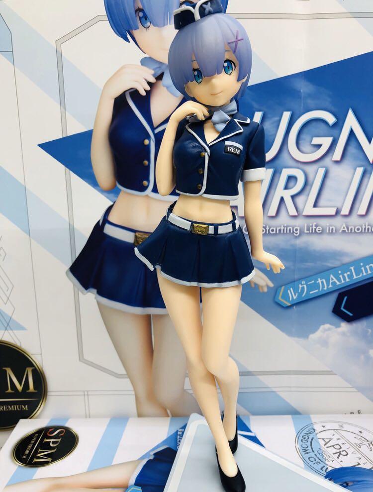 雷姆REM Lugnica AirLines 空姐/空中服務員 模型Figure Welcome to Super Premium ...