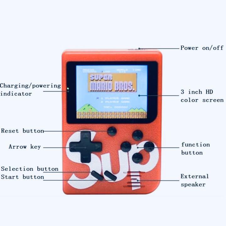 Retro Mini Game Console - 400 Games in 1, Hobbies & Toys, Toys & Games ...