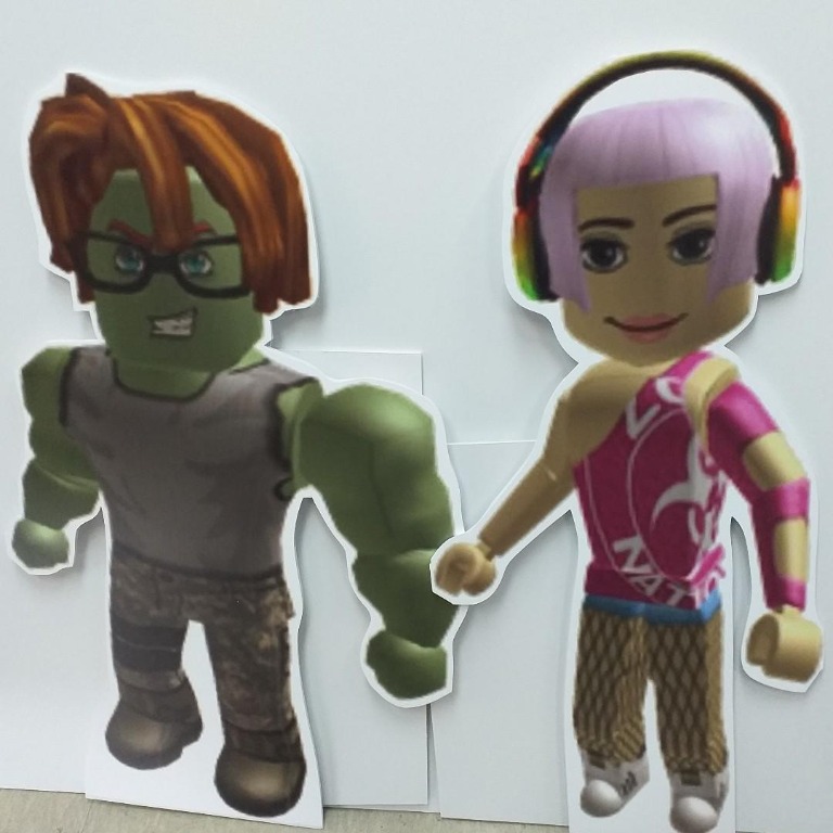 Roblox standees, Hobbies & Toys, Stationery & Craft, Occasions & Party ...