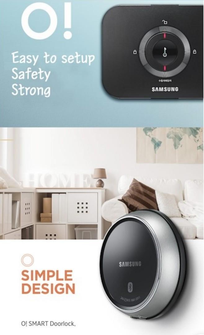 Samsung Digital Lock SHP DS700, Furniture & Home Living, Security ...