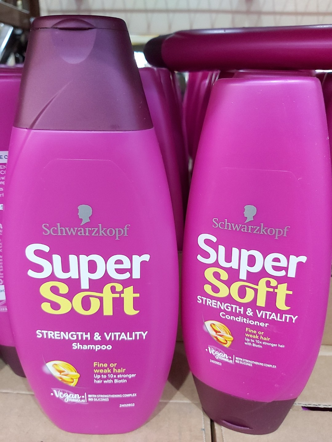 Schwarzkopf Super Soft Shampoo & Conditioner, Beauty & Personal Care ...