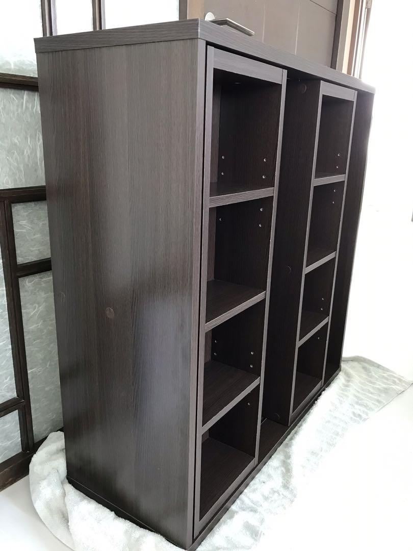 Sliding bookshelf, Furniture & Home Living, Furniture, Shelves ...