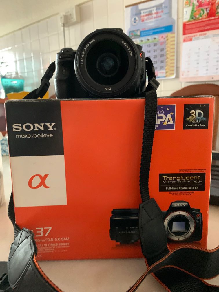 Sony DSLR A37, Photography, Cameras on Carousell