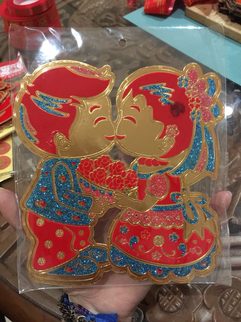 Sticker Sangjit, Desain & Kerajinan Tangan, Lainnya di Carousell