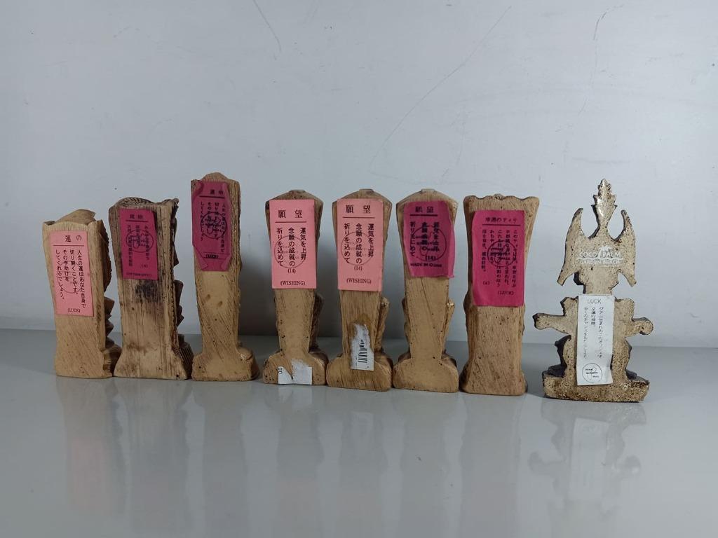 Tiki Gods from Guam made of fiber 12cm, Hobbies & Toys, Stationary ...