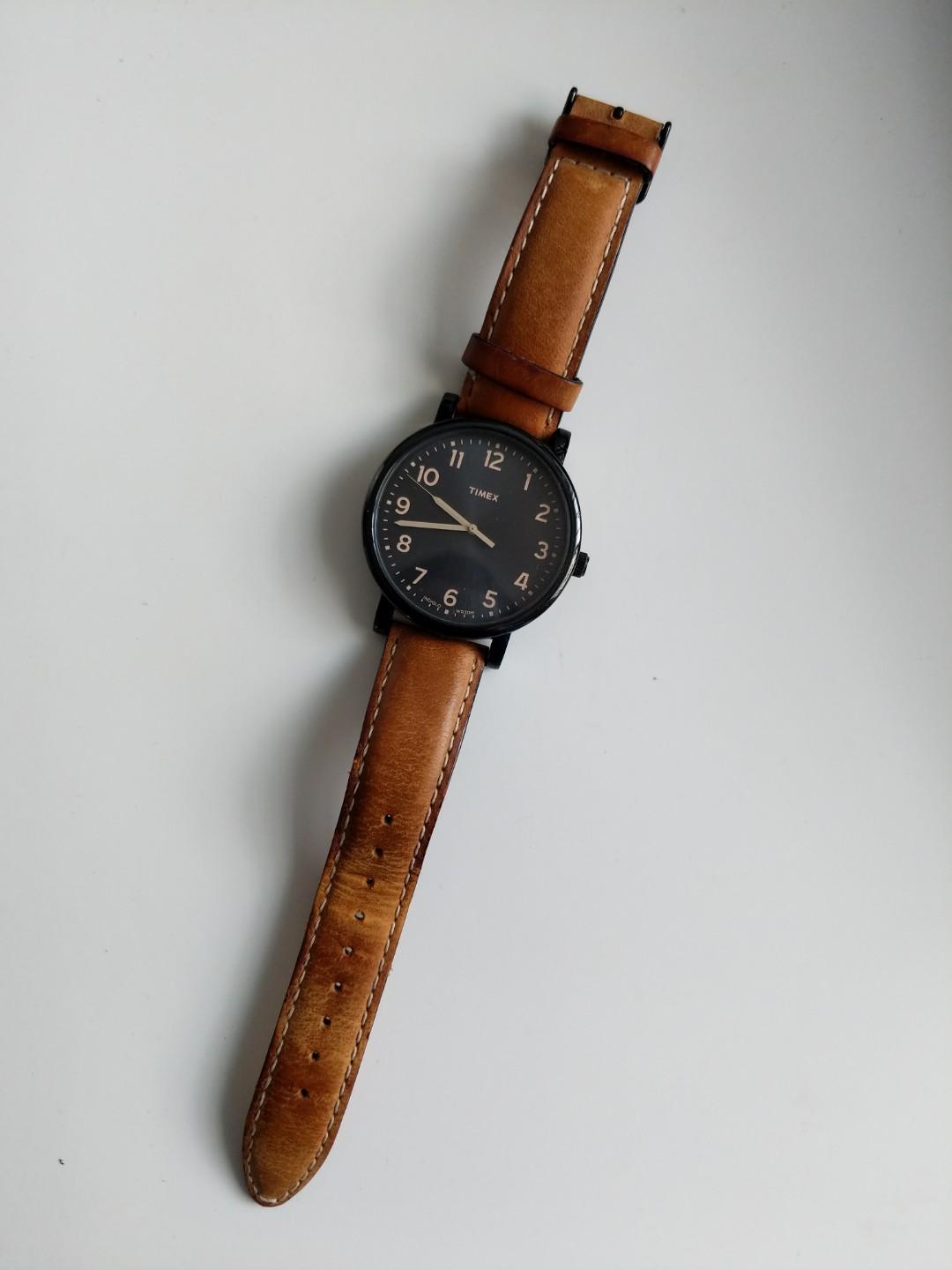 Timex Modern Easy Reader Leather Strap Watch, Mobile Phones & Gadgets ...