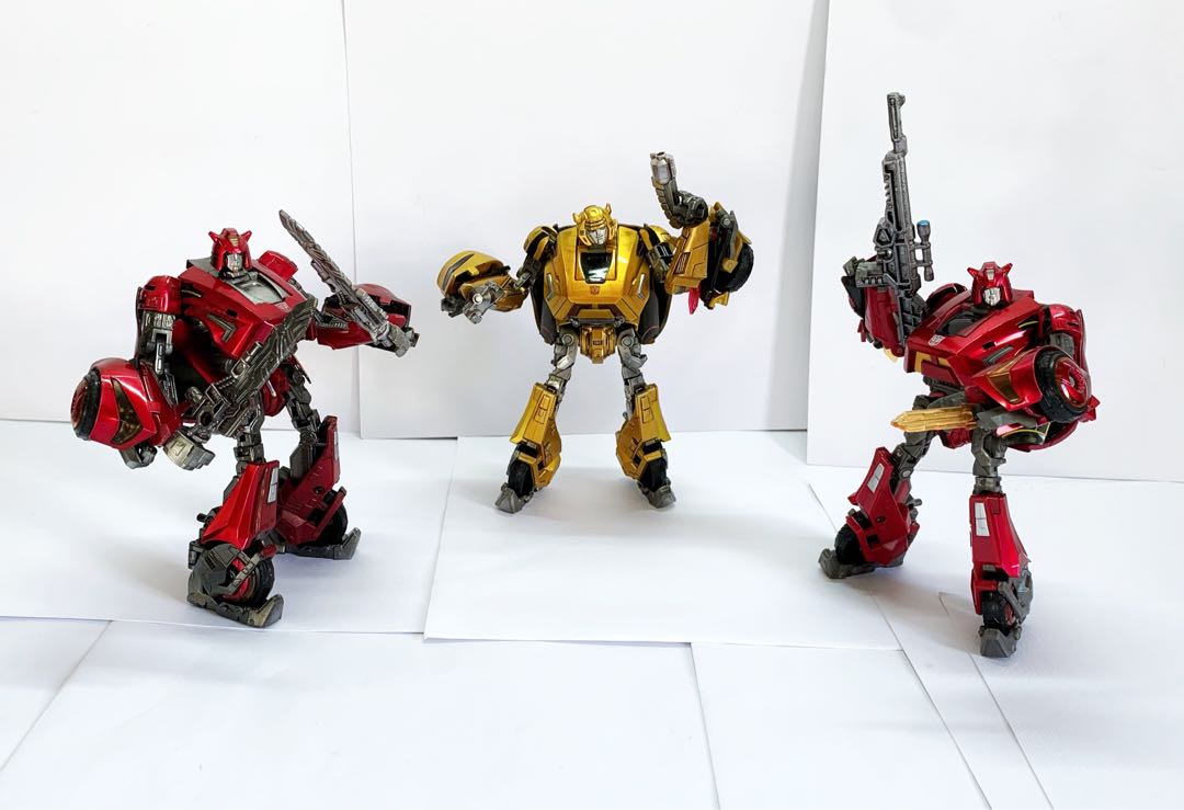 Transformers Custom Painted - WFC Bumblebee and Cliffjimper, Hobbies ...