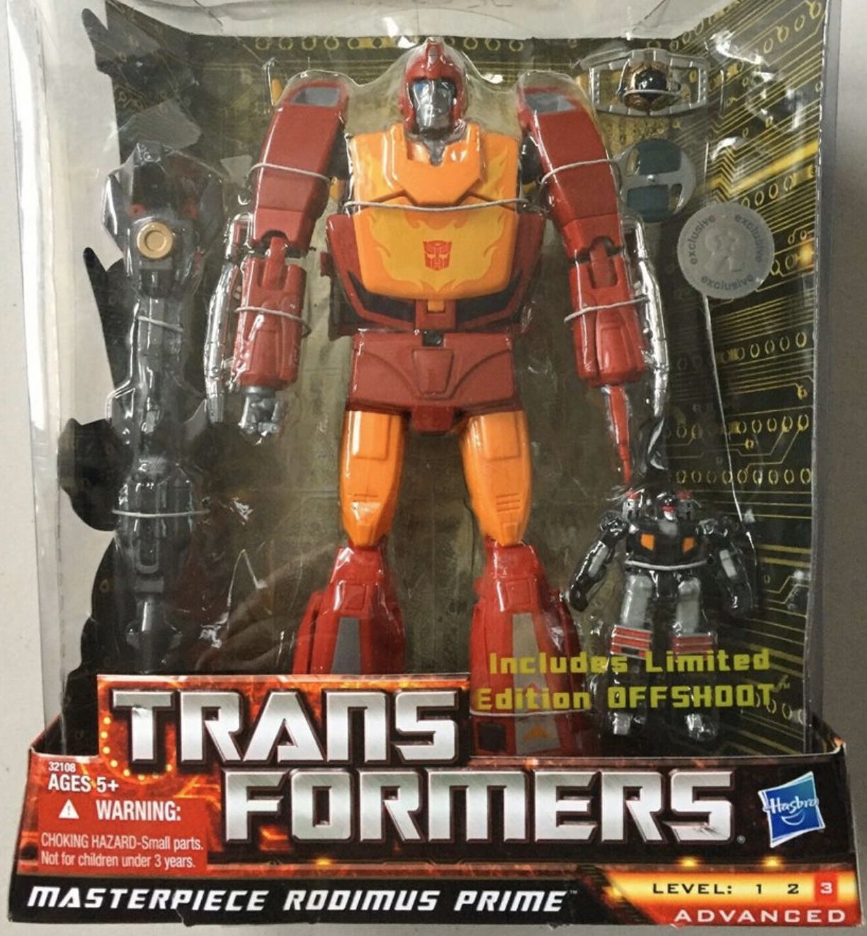 Transformers TRU Hasbro Masterpiece MP-09 Rodimus Prime/Hot Rod ...