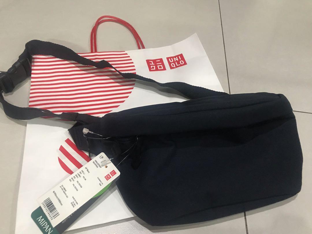 Uniqlo Single Strap Backpack/ Fanny Pack, Men's Fashion, Bags ...
