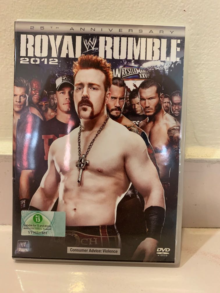 WWE Royal Rumble 2012 DVD, Hobbies & Toys, Music & Media, CDs & DVDs on ...