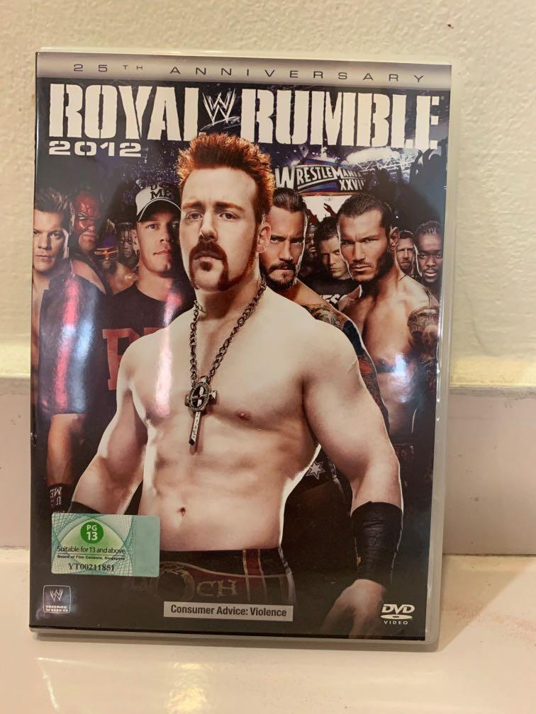 WWE Royal Rumble 2012 DVD, Hobbies & Toys, Music & Media, CDs & DVDs on ...