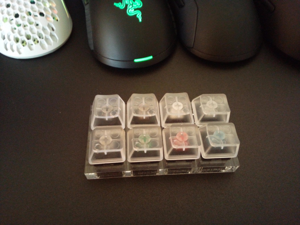 8 Key Mechanical Keyboards Switch Tester Kit Keycaps Switches Sampler ...
