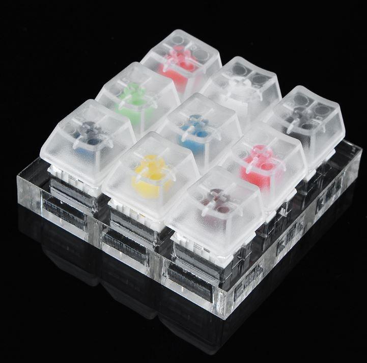 9 Keys Kailh BOX Switch Keyboard Switch Tester For Mechanical Keyboard ...