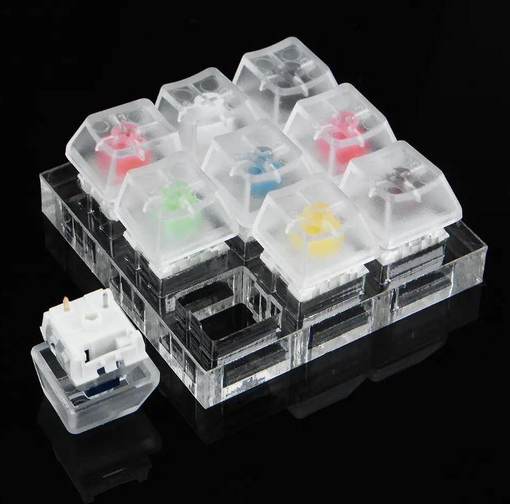 9 Keys Kailh BOX Switch Keyboard Switch Tester For Mechanical Keyboard ...