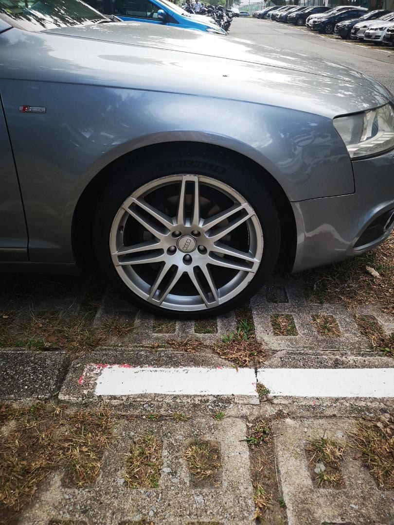Audi rims 19inch , 245/40/r19, Car Accessories, Tyres & Rims on Carousell