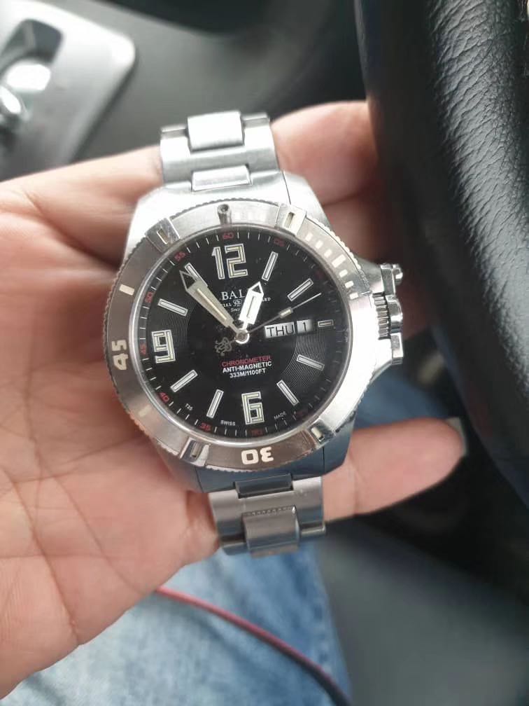 BALL hydrocarbon automatic Chronometer anti-magnetic DM2036A, Men's ...