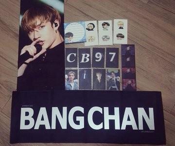 Bang Chan slogan set [official fansite], Hobbies & Toys, Memorabilia ...