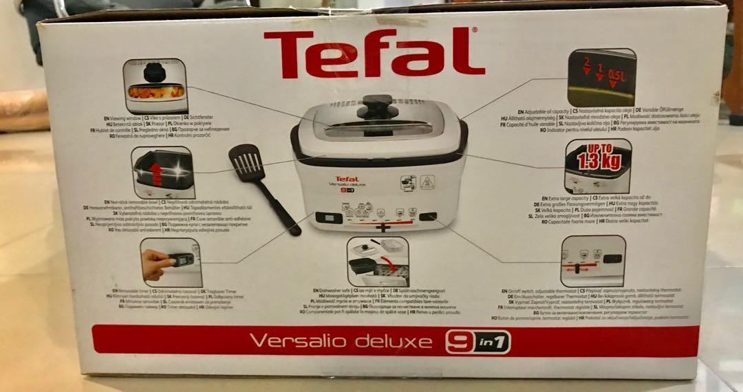 (BNIB) Tefal Versalio Deluxe 9-in-1 Multi-Cooker, TV & Home Appliances ...